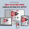 Boutique - IBO Pro Player - Abonnement 12 mois